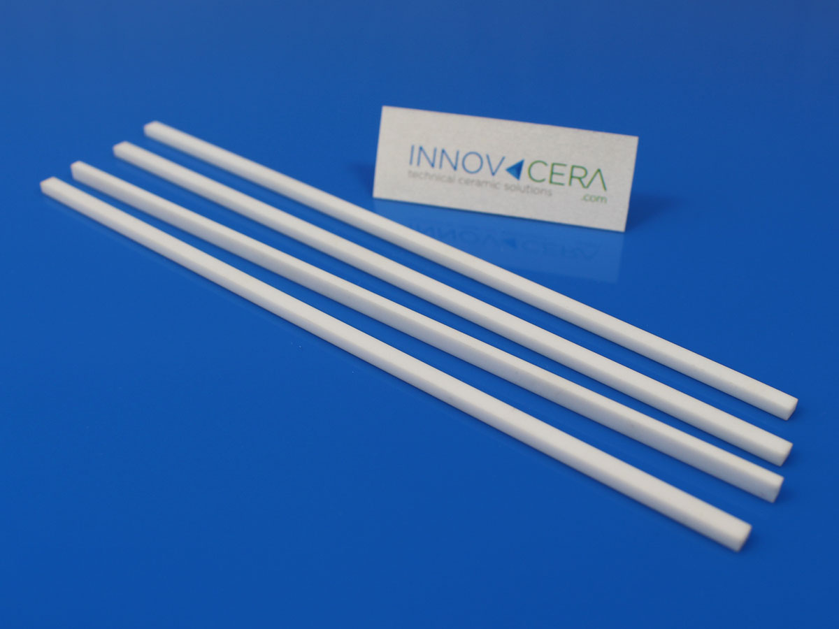 Alumina Ceramic Rectangular Rod | INNOVACERA