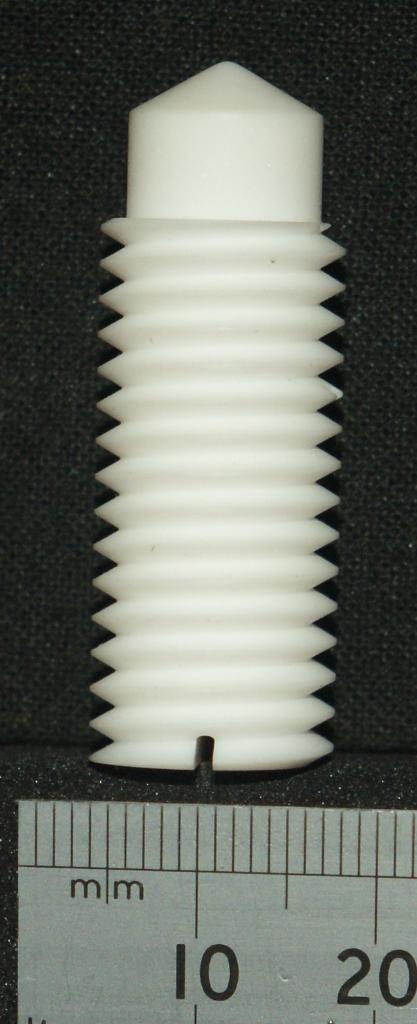 Machinable Glass Ceramic Screw | INNOVACERA
