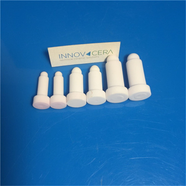 95 White Alumina Ceramic Pins For Welding Nozzle | INNOVACERA