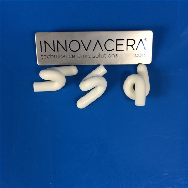 99 Alumina Ceramic Polishing Pigtail Eyelet | INNOVACERA
