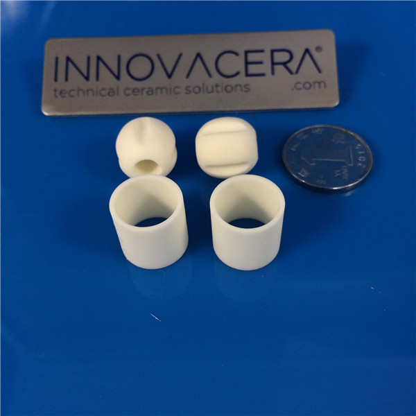 99 Alumina Ceramic Rings And Sleeves For Steel Industry | INNOVACERA