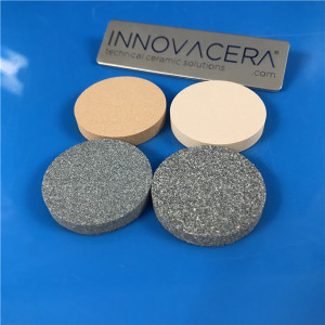Alumina Porous Ceramic Discs | INNOVACERA