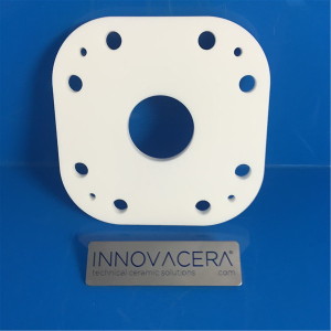 alumina-square-ceramic-plates-with-holes | INNOVACERA