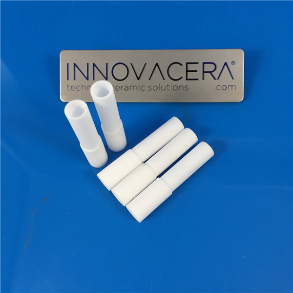 High Purity Alumina Ceramic Tubes Bushing With Step | INNOVACERA