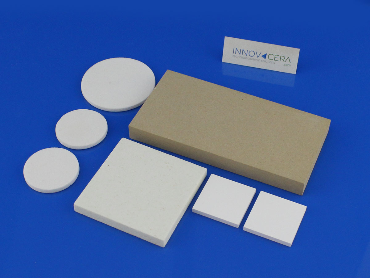 Porous Ceramic Filter Plates And Discs | INNOVACERA