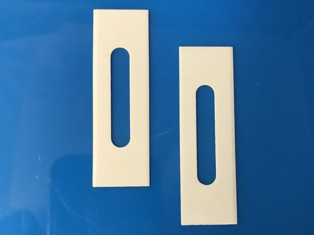 Double-edge Ceramic Slotted Blade | INNOVACERA
