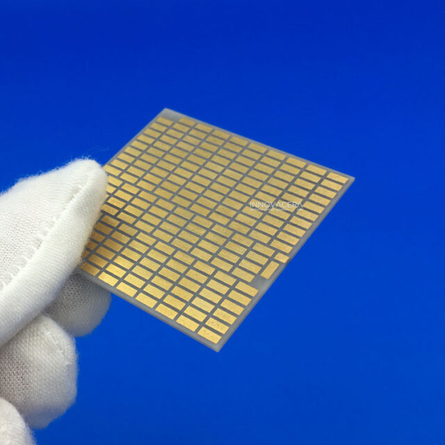 Aluminum Nitride (AlN) DBC Metallized Ceramic Substrate With Gold ...