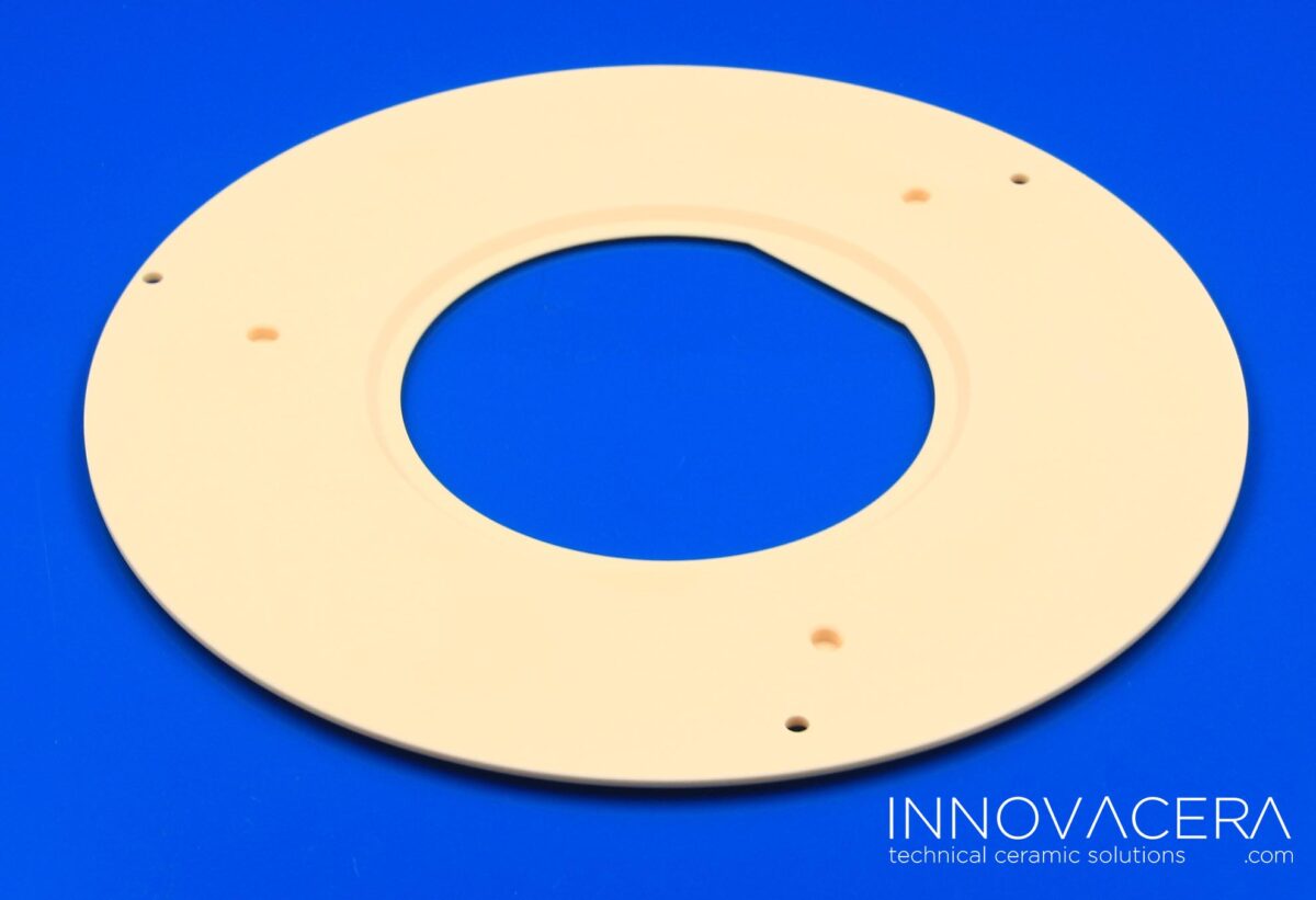 Semiconductor Wafer Carrier Alumina Disk and Ceramic Edge Ring