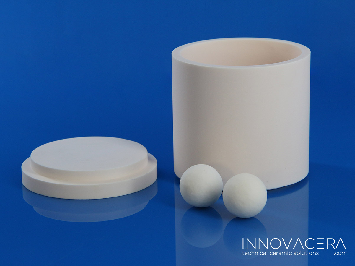 High Purity Alumina Beads and Mill Jars - INNOVACERA