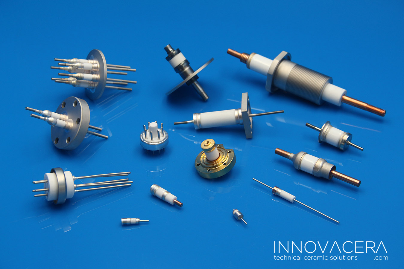 Ceramic Feedthroughs For Hermeticity and Electrical Isolation Application